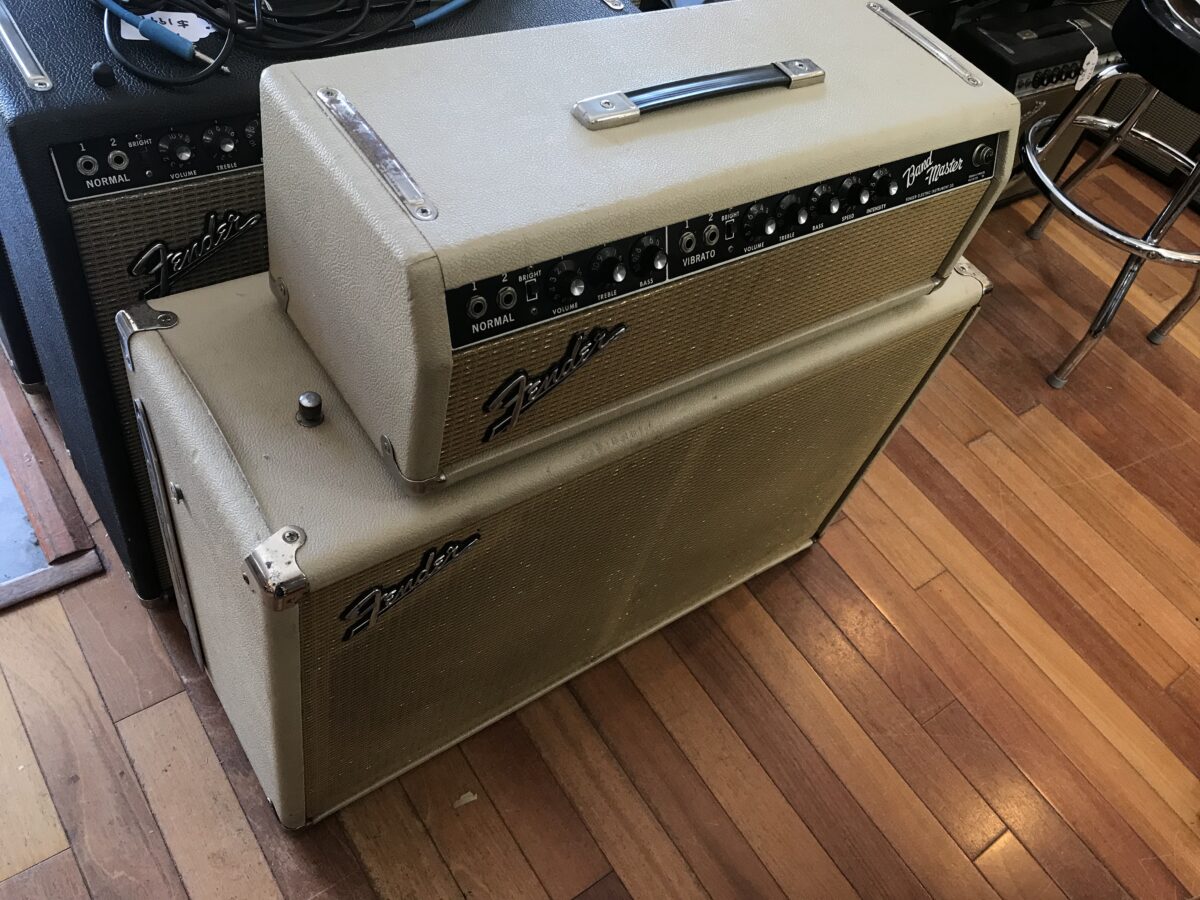 1964 Fender Blond Bandmaster head only – Jimmy's Vintage Music