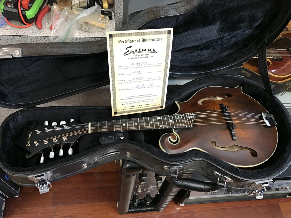2021 Eastman MD 315 mandolin – Jimmy's Vintage Music